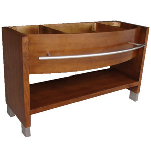 04 Curved Front Vanity Base at Creation Hospitality